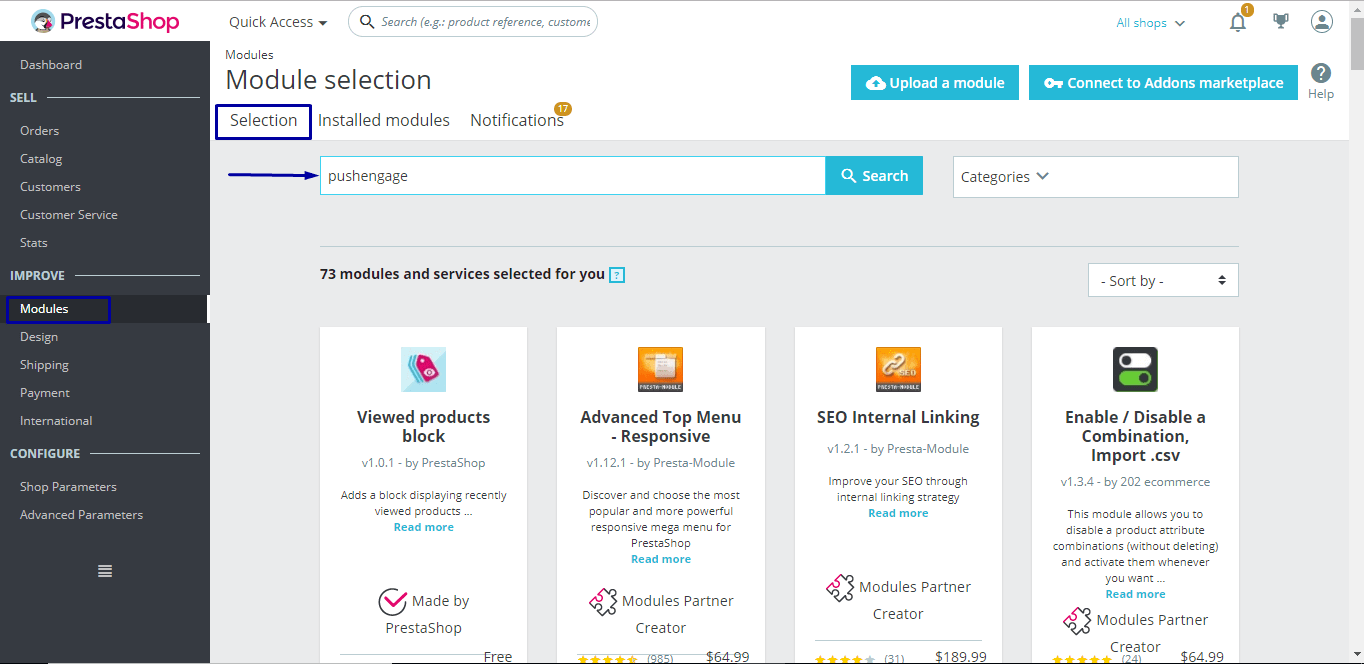 How To Integrate Web Push Notification On PrestaShop Website? - PushEngage