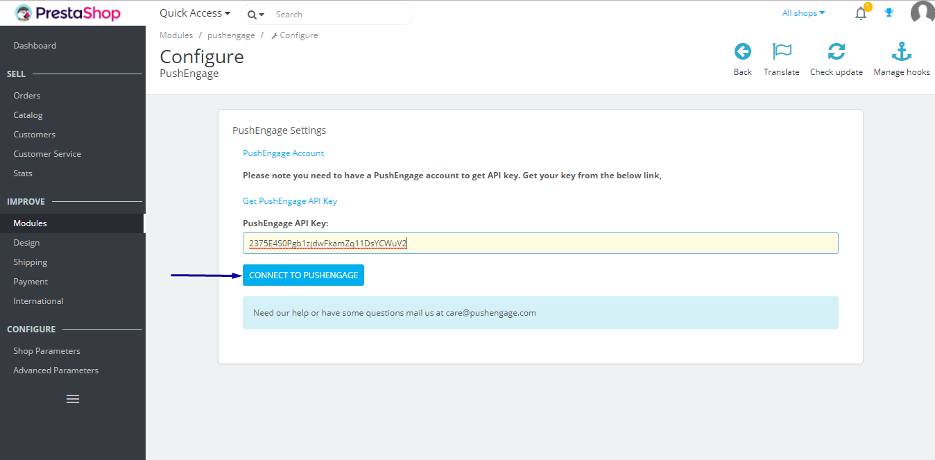 How To Integrate Web Push Notification On PrestaShop Website? - PushEngage