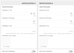 A/B Testing Push Notifications with PushEngage