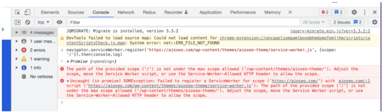 How to fix service worker installation errors - PushEngage
