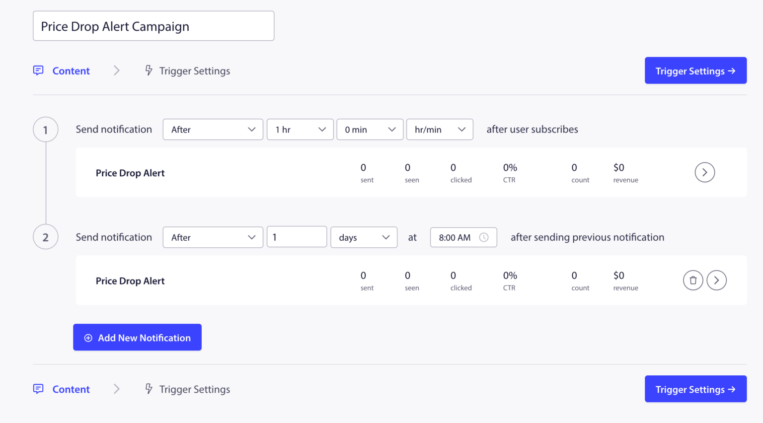 How to Create a Price Drop Alert Campaign - PushEngage